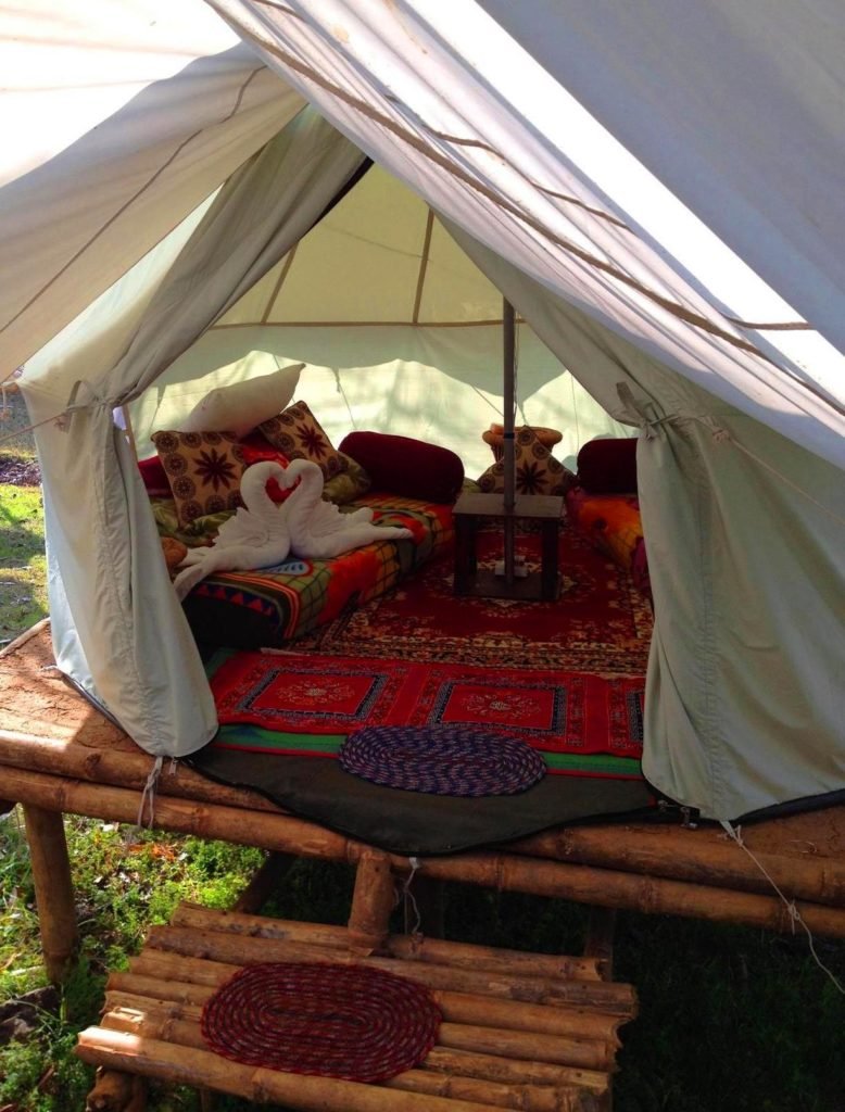 Camp interior best in Bir abilling - Travel Bir Billing - Adventure in ...