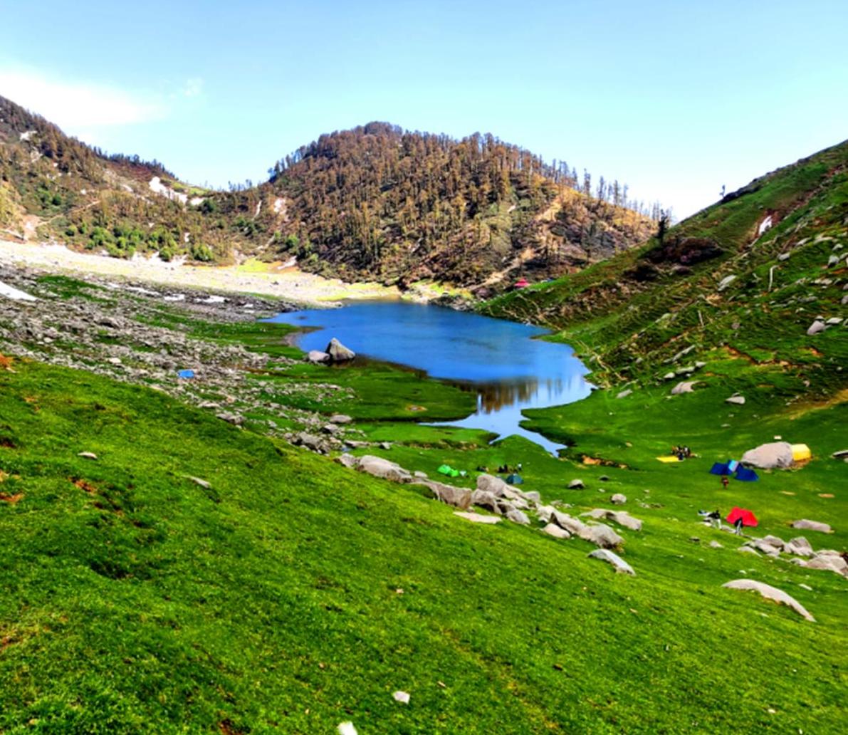 Kareri lake trek Dharamshala I paragliding adventure Himachal Package